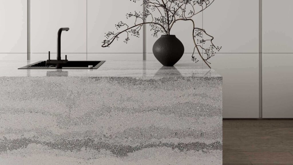 Lavistone Grey Travertine Review | Stone Benchtops Melbourne
