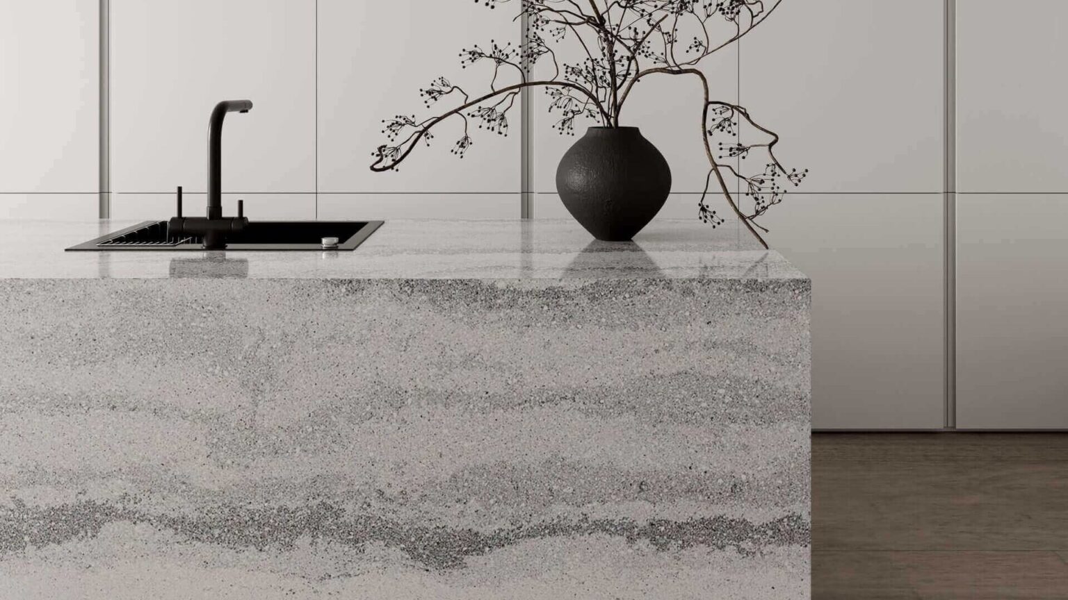 Lavistone Grey Travertine Review | Stone Benchtops Melbourne